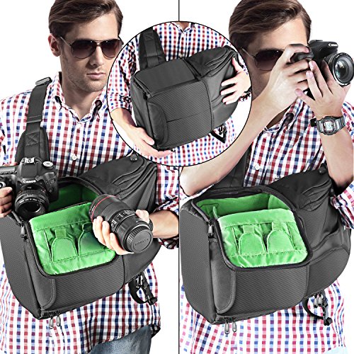 Neewer Kamera Schlinge Rucksack für DSLR und Zubehören mit wasserdicht ...