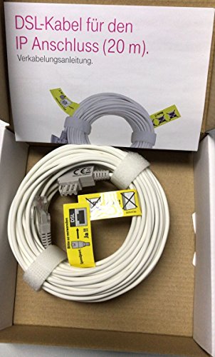20m Original Telekom DSL Kabel | VDSL Kabel für IP Anschluss, Speedport ...