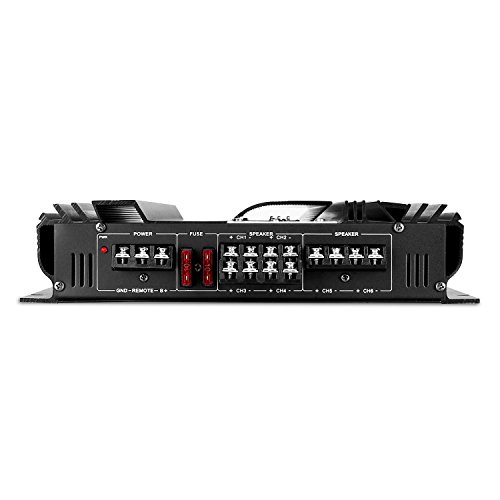 auna AMP-CH06-6-Kanal-Verstärker, Car Amplifier, Auto-Endstufe, 570W ...